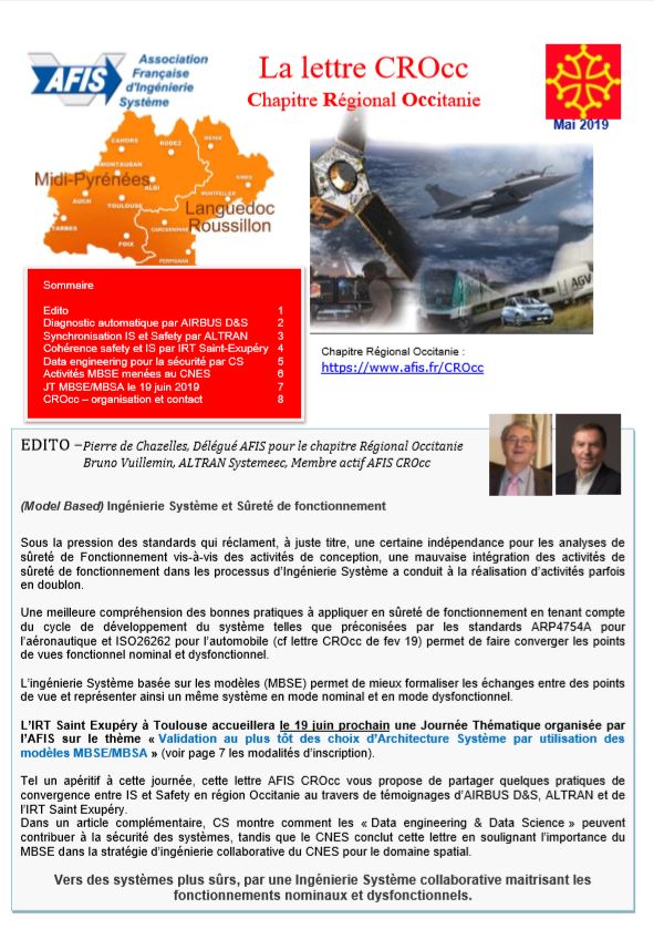 La lettre AFIS CROcc, Edition #43, est en ligne - AFIS