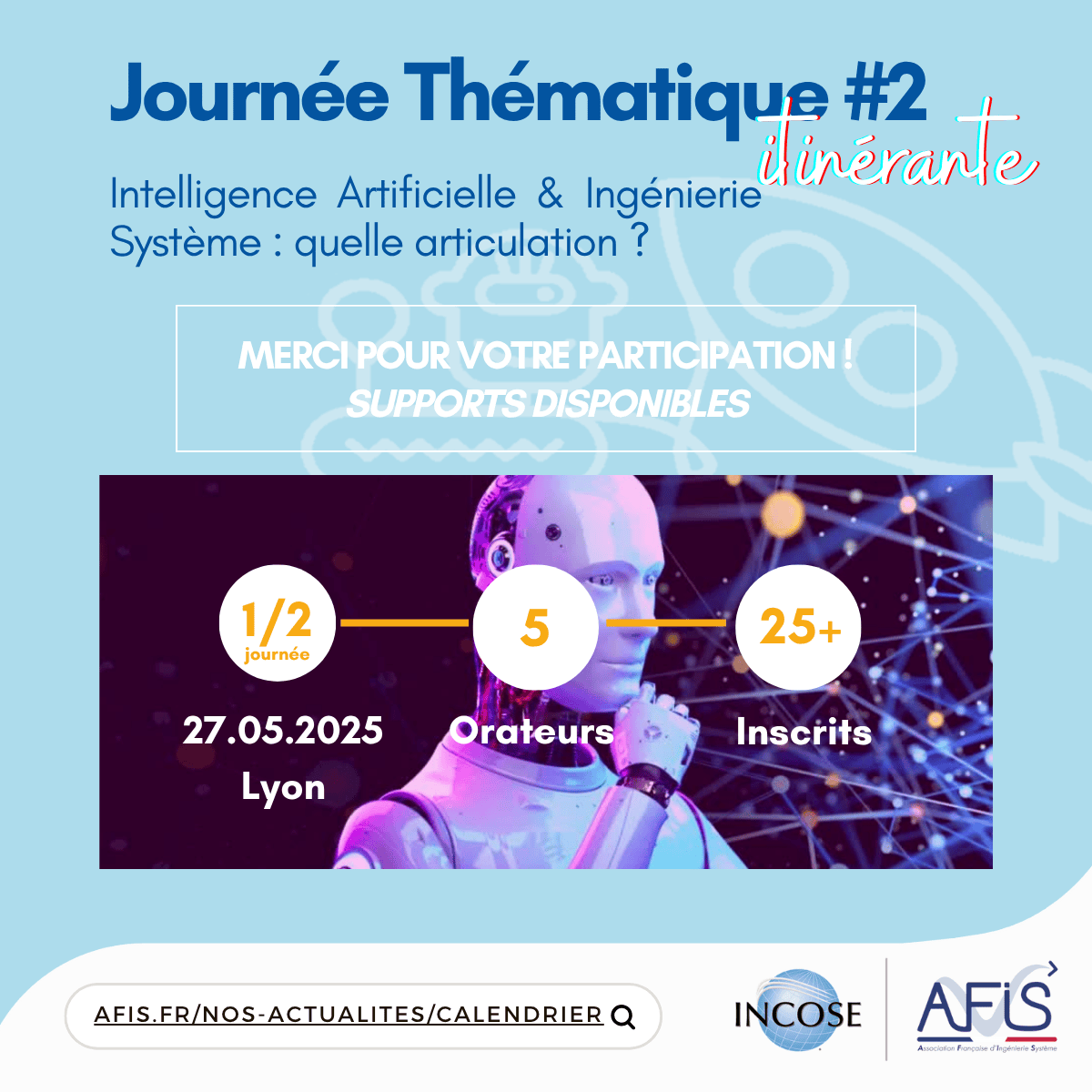Journée Thématique itinérante Lyon 2025 - AFIS